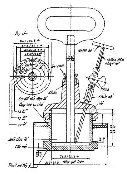 Tiêu chuẩn quốc gia TCVN 5853:1995 (ISO 2137:1985, ASTM D217:1988, IP 50/88) về Mỡ nhờn - Phương ...